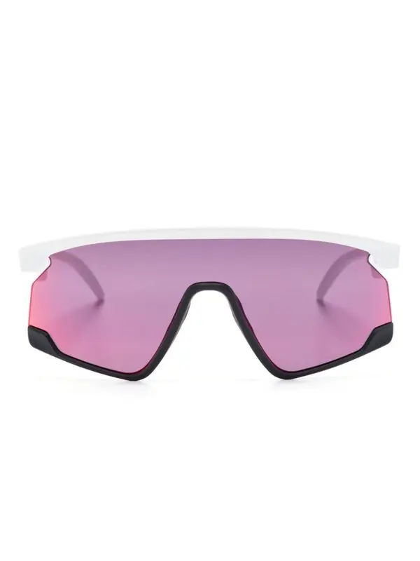 Oakley Bxtr Prizm Mask Sunglasses - White