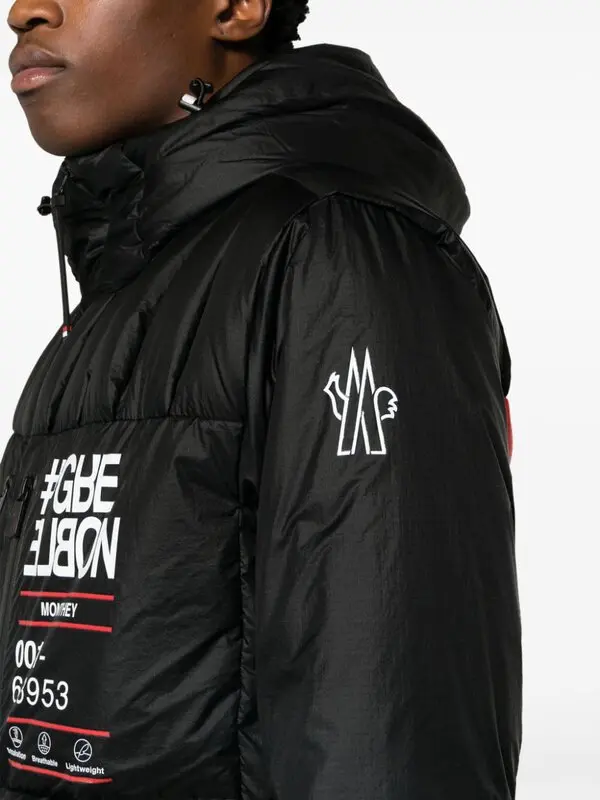Moncler Monthey Zip-up Padded Jacket