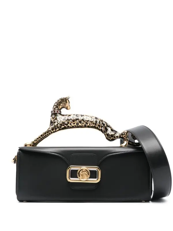 LANVIN Pencil Cat Leather Bag