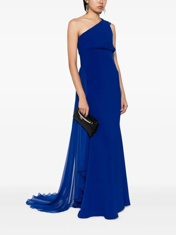 sachin and babi light blue dress Purple Chiffon dress