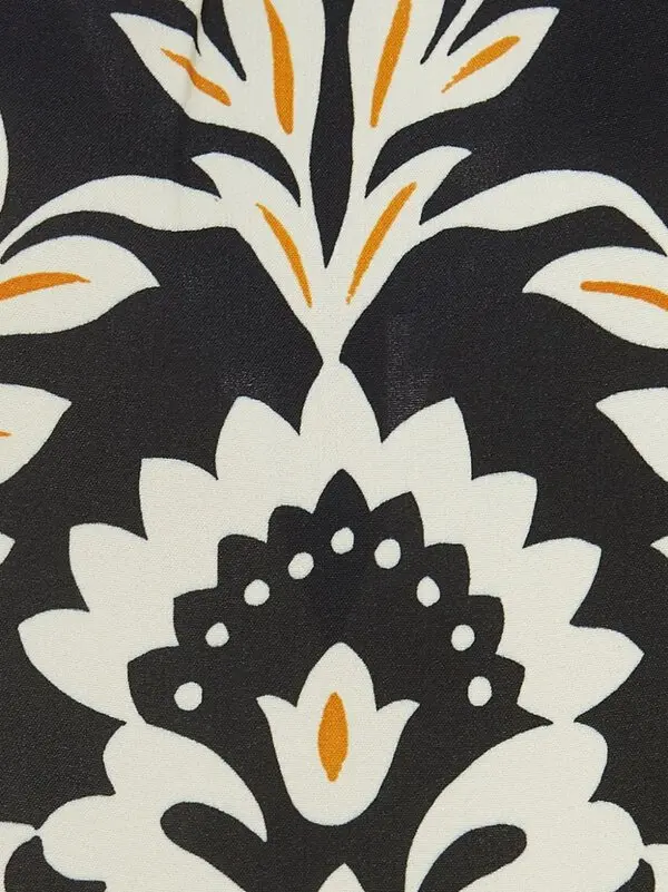 La DoubleJ Visconti Ghirlanda-print Maxi Dress
