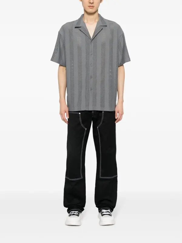 OFF DUTY Perforated Short-sleeve Shirt