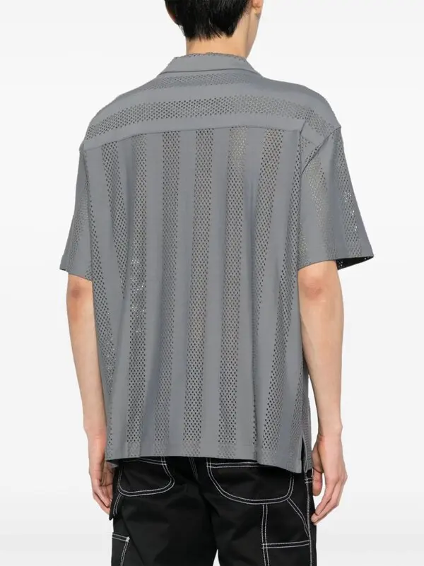 OFF DUTY Perforated Short-sleeve Shirt