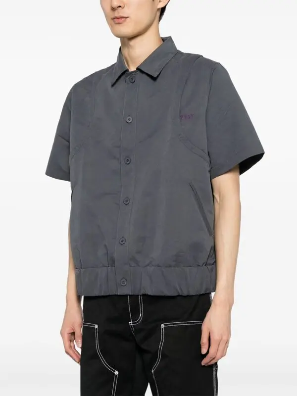 OFF DUTY Panelled Short-sleeve Shirt