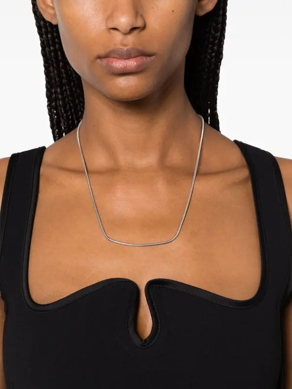 Tom Wood Snake Chain Slim Necklace