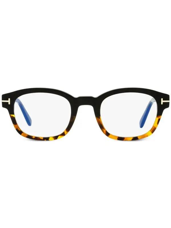 TOM FORD Square-frame Glasses - Brown