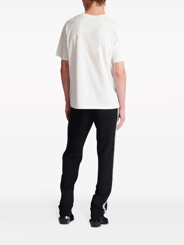 Balmain Logo-print Cotton T-shirt - White