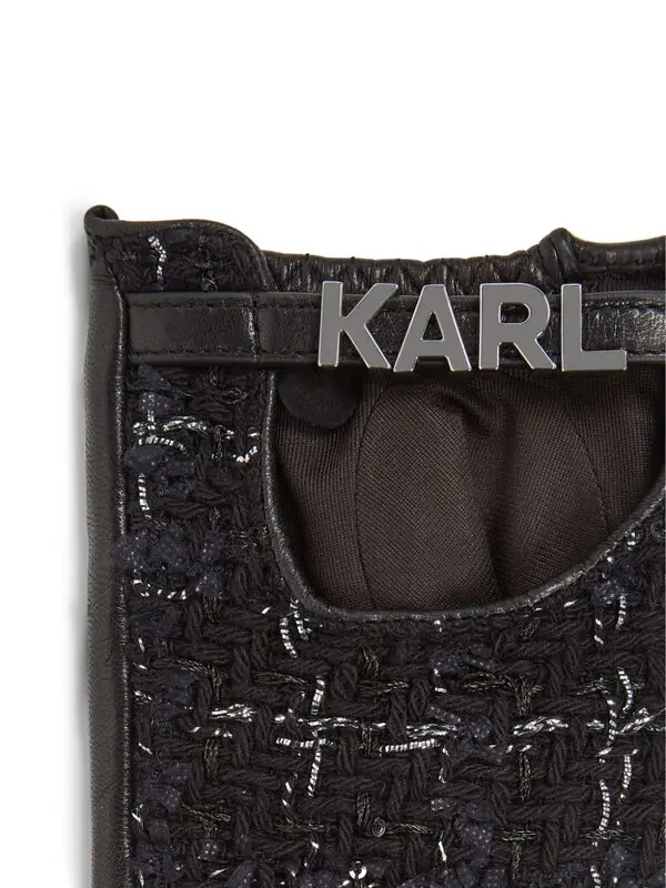Karl Lagerfeld K/essential Fingerless Gloves