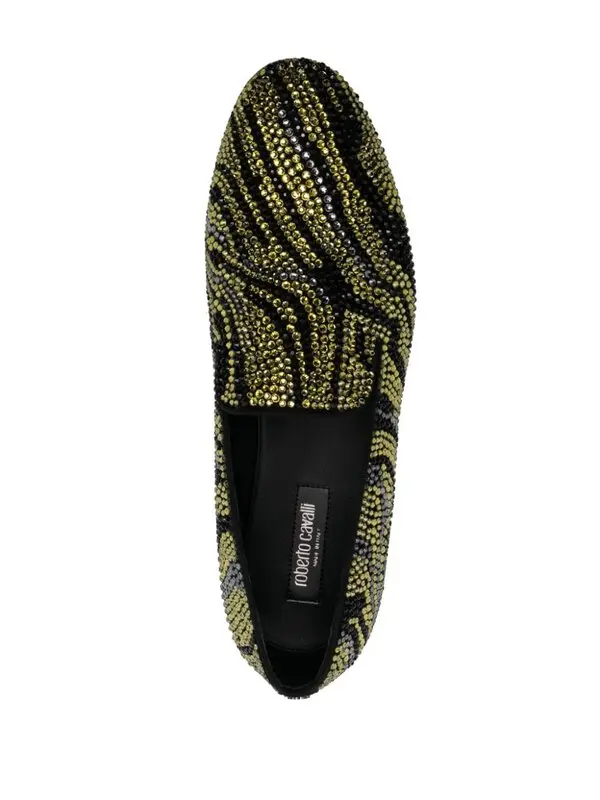 Roberto Cavalli
crystal-embellished zebra-stripe slippers 20167650_51015339_322.jpg main image 2