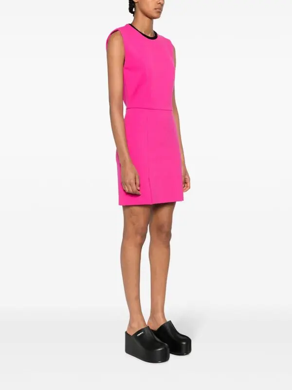 MSGM Cutout-bow Minidress - Pink