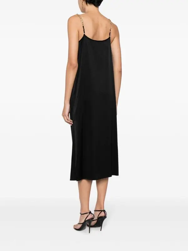 Michael Kors Chain-link Crepe Midi Dress