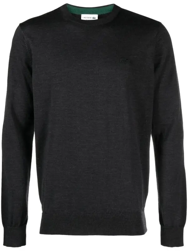 Lacoste Logo-patch Crew Neck Jumper