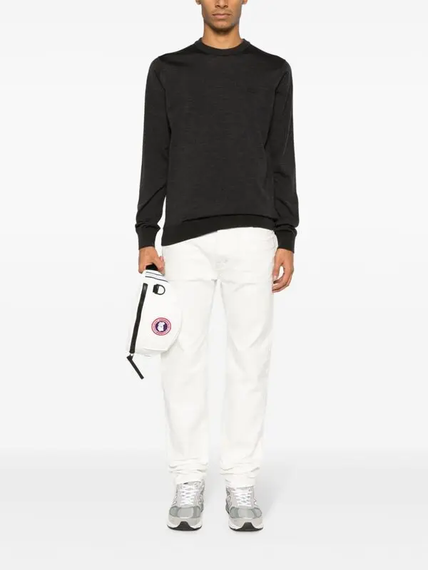 Lacoste Logo-patch Crew Neck Jumper
