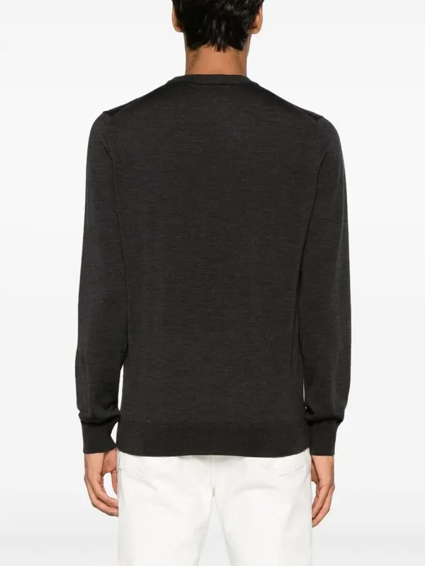 Lacoste Logo-patch Crew Neck Jumper