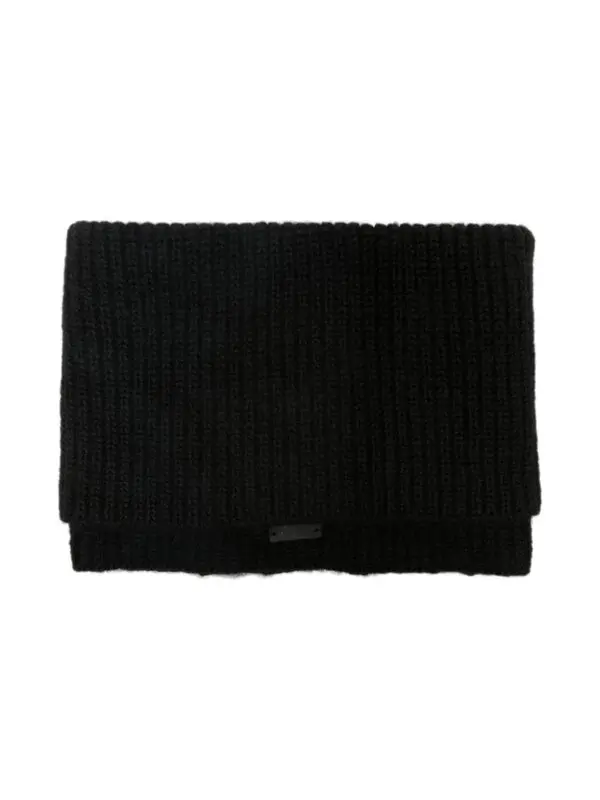 Saint Laurent Ribbed-knit Ribbed Scarf