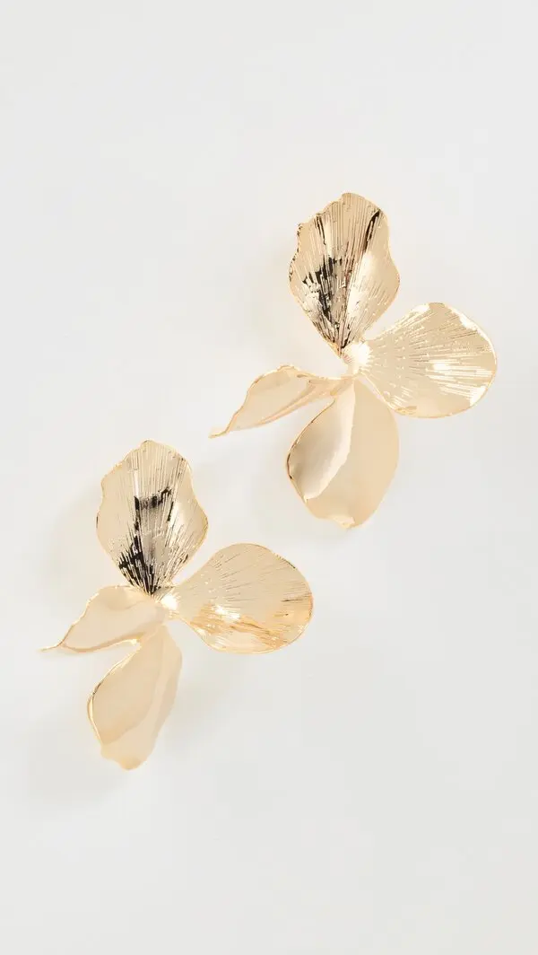 Shashi Hyacinthe Earrings - Gold
