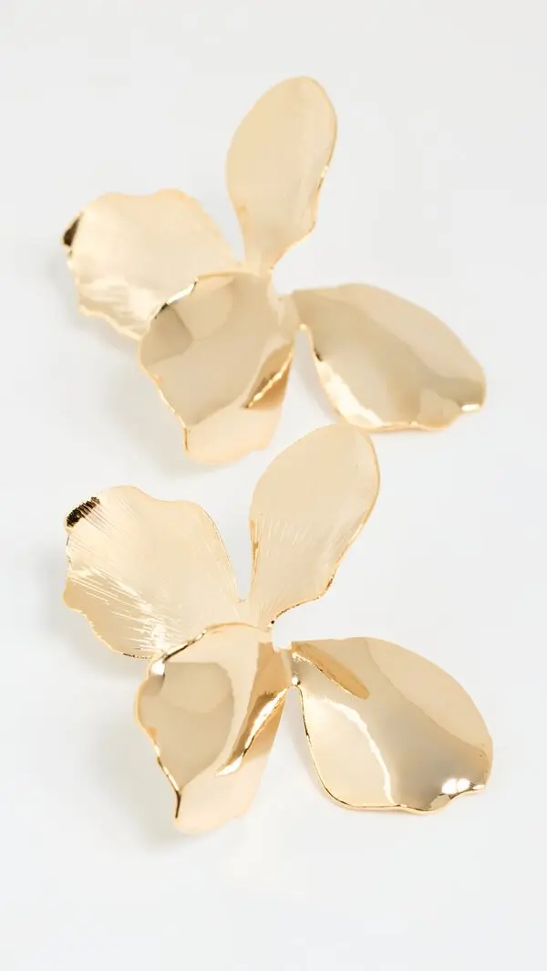 Shashi Hyacinthe Earrings - Gold