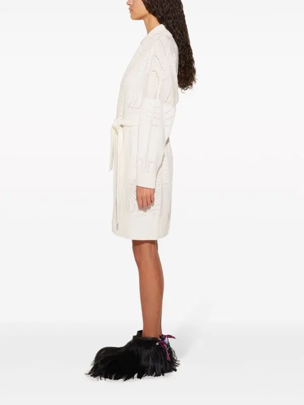 Emilio Pucci Pointelle-knit Cashmere Cardigan