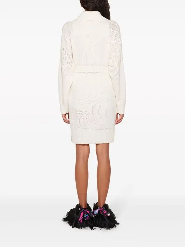 Emilio Pucci Pointelle-knit Cashmere Cardigan