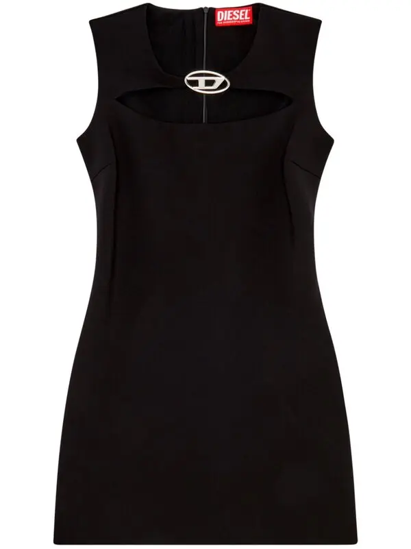 Diesel D-Reams Mini Dress In Black - 63% Off | Editorialist
