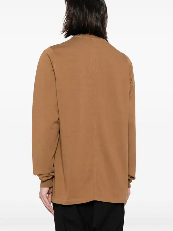 Rick Owens Crew-neck Cotton T-shirt - Brown