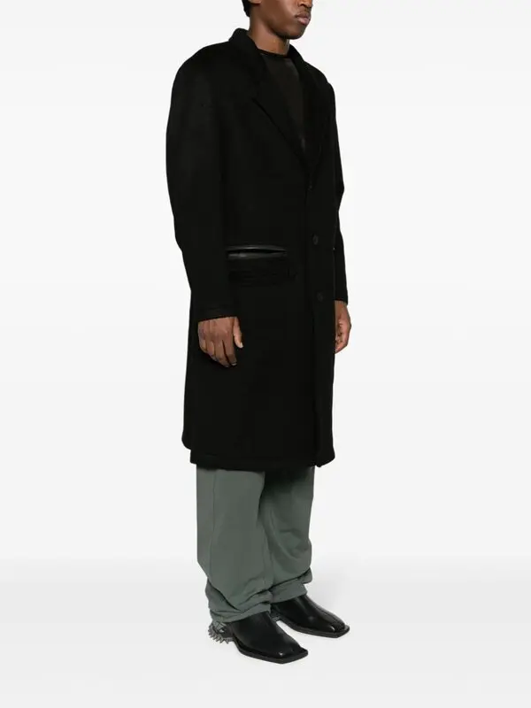 Y3 X Adidas Tailored Single-breasted Coat