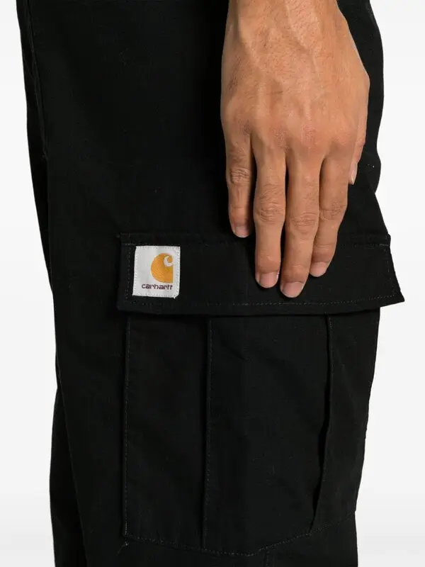 Carhartt Work In Progress Aviation Cargo Trousers - Black