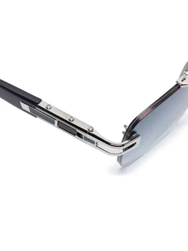 Dita Oversized Sunglasses - Silver
