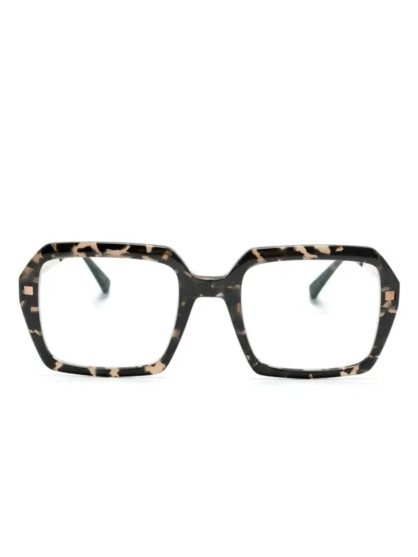 Mykita Vanilla Square-frame Glasses - Black