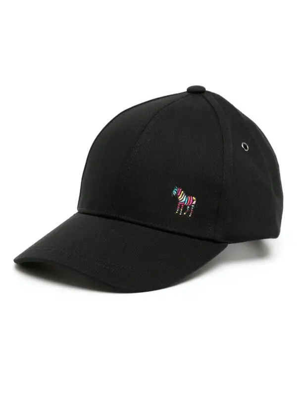 Paul Smith Zebra-logo Baseball Cap - Black