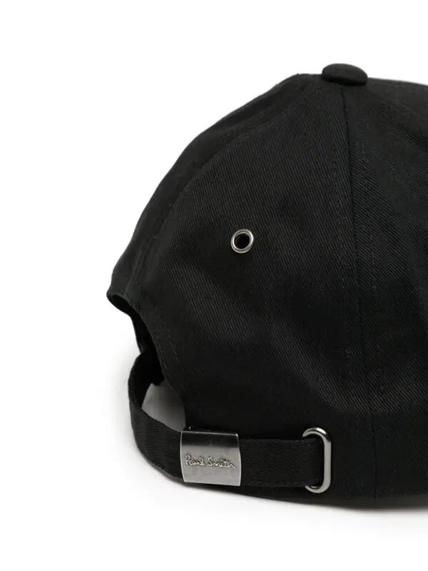 Paul Smith Zebra-logo Baseball Cap - Black