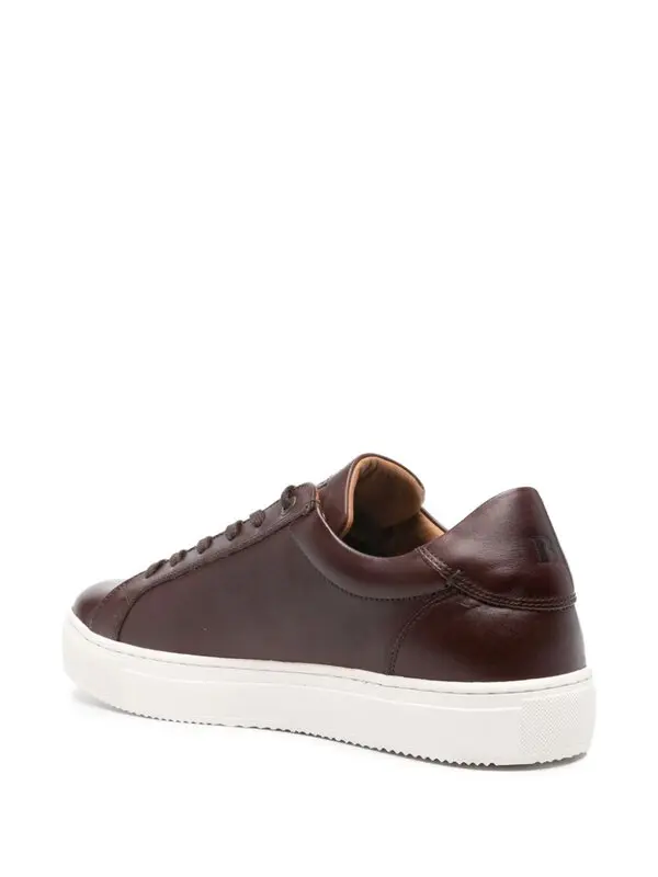 Boggi Milano Panelled Leather Sneakers