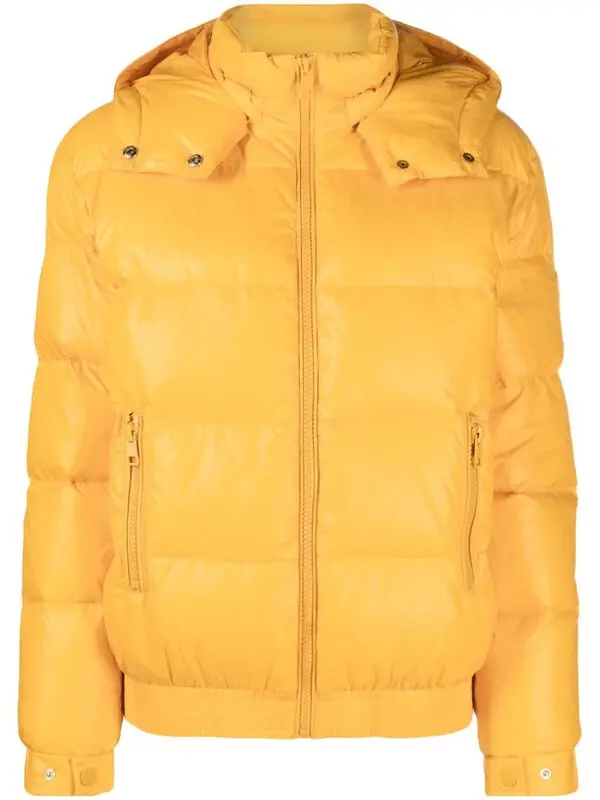 TWINSET Logo-plaque Hooded Puffer Jacket