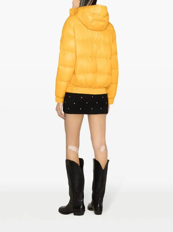 TWINSET Logo-plaque Hooded Puffer Jacket