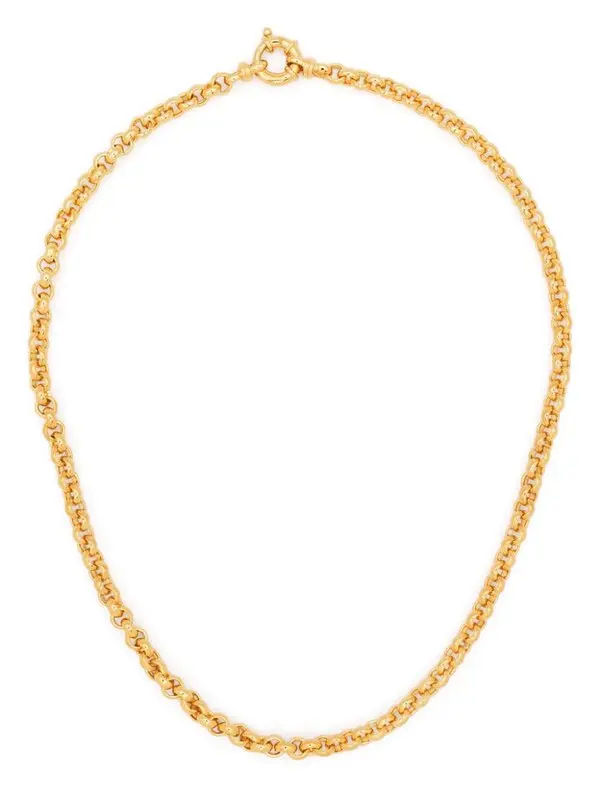 Tom Wood Thick Rolo Chain Necklace - Gold