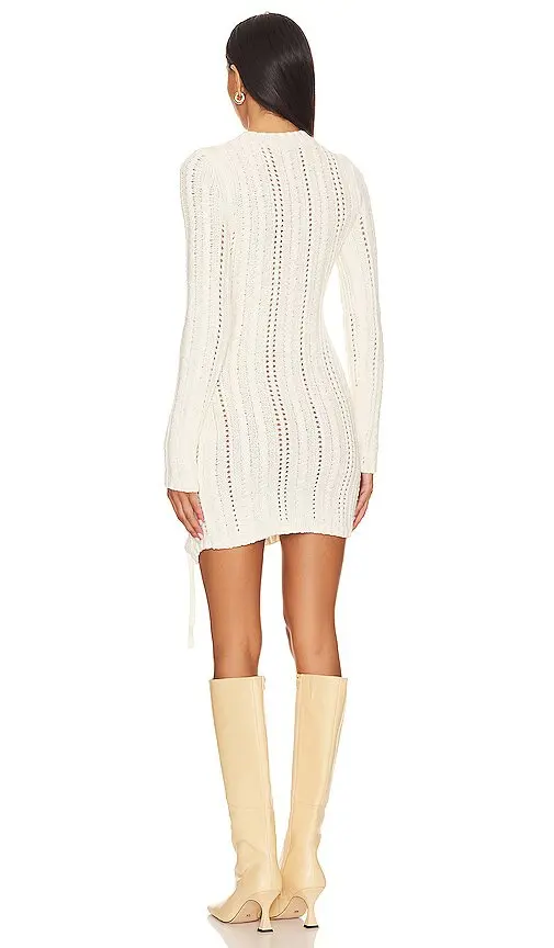 CAMILA COELHO Anira Cable Knit Dress