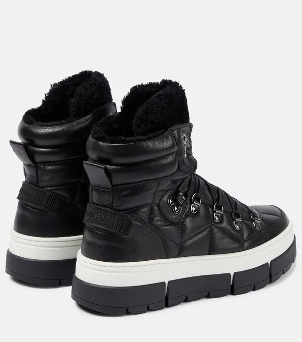 Bogner Vaduz Shearling-lined Leather Boots