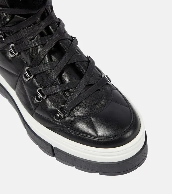 Bogner Vaduz Shearling-lined Leather Boots