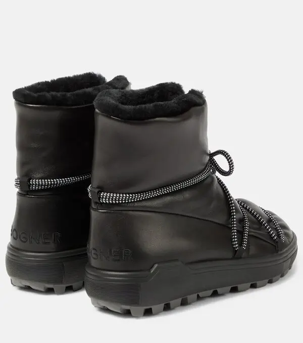 Bogner Chamonix Leather Ankle Boots