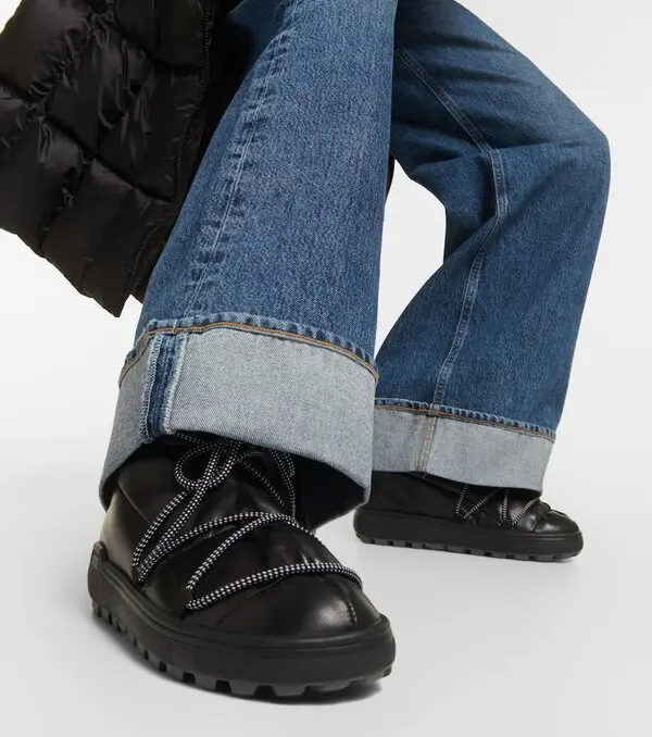 Bogner Chamonix Leather Ankle Boots