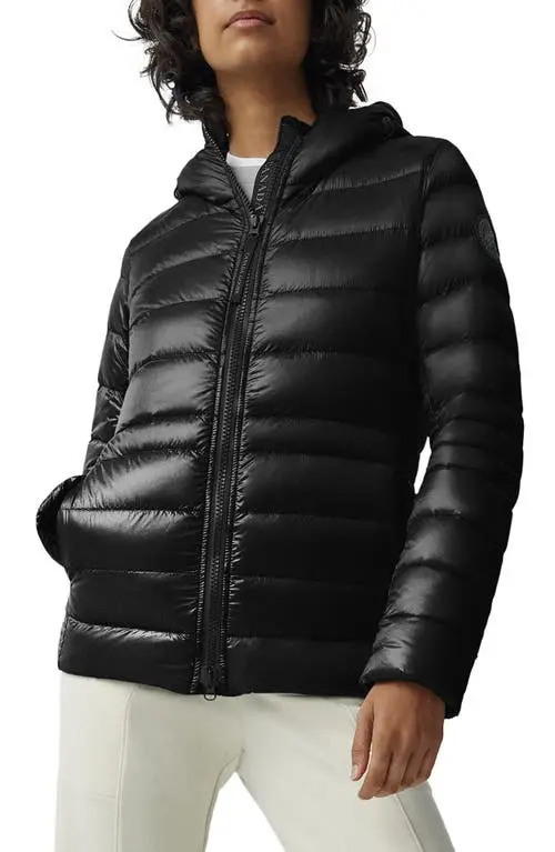 Canada Goose Cypress Packable Hooded 750-fill-power Down Puffer Jacket - Black - Noir