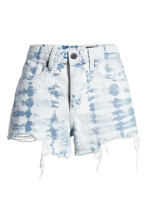 Blanknyc The Barrow Tie Dye Denim Shorts