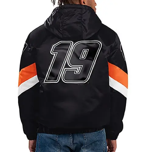 STARTER Martin Truex Jr. Satin Anorak Hoodie