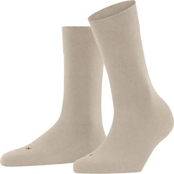 Falke Sensitive London Cotton Blend Socks - Linen Melange