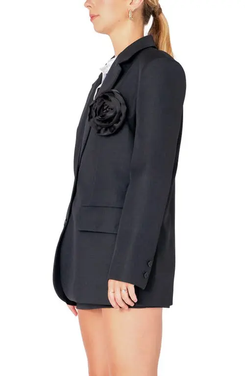 Endless Rose Corsage Blazer