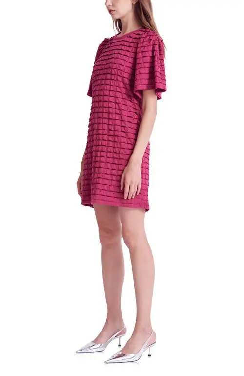 English Factory Tiered Jersey Minidress