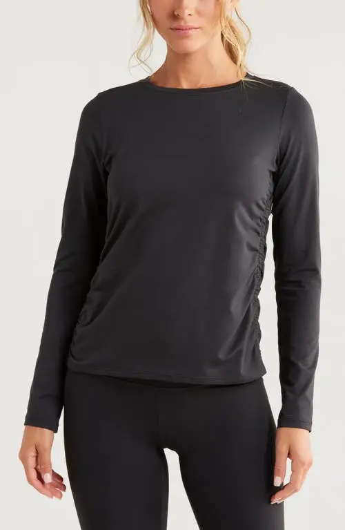 Zella Ruched Long Sleeve T-shirt
