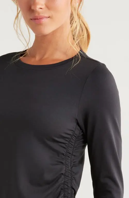 Zella Ruched Long Sleeve T-shirt