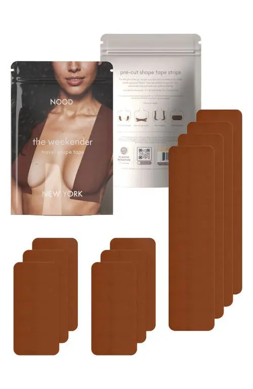 NOOD Shape Tape Pre-cut Breast Tape - No. 7 Bronze