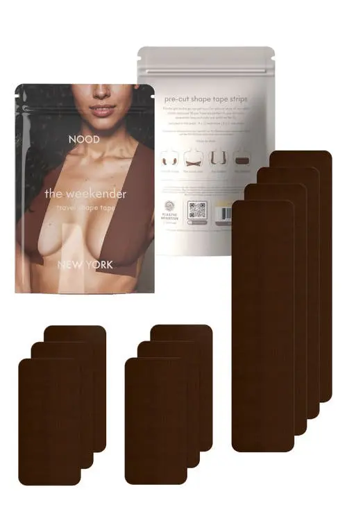 NOOD Shape Tape Pre-cut Breast Tape - No. 9 Coffee